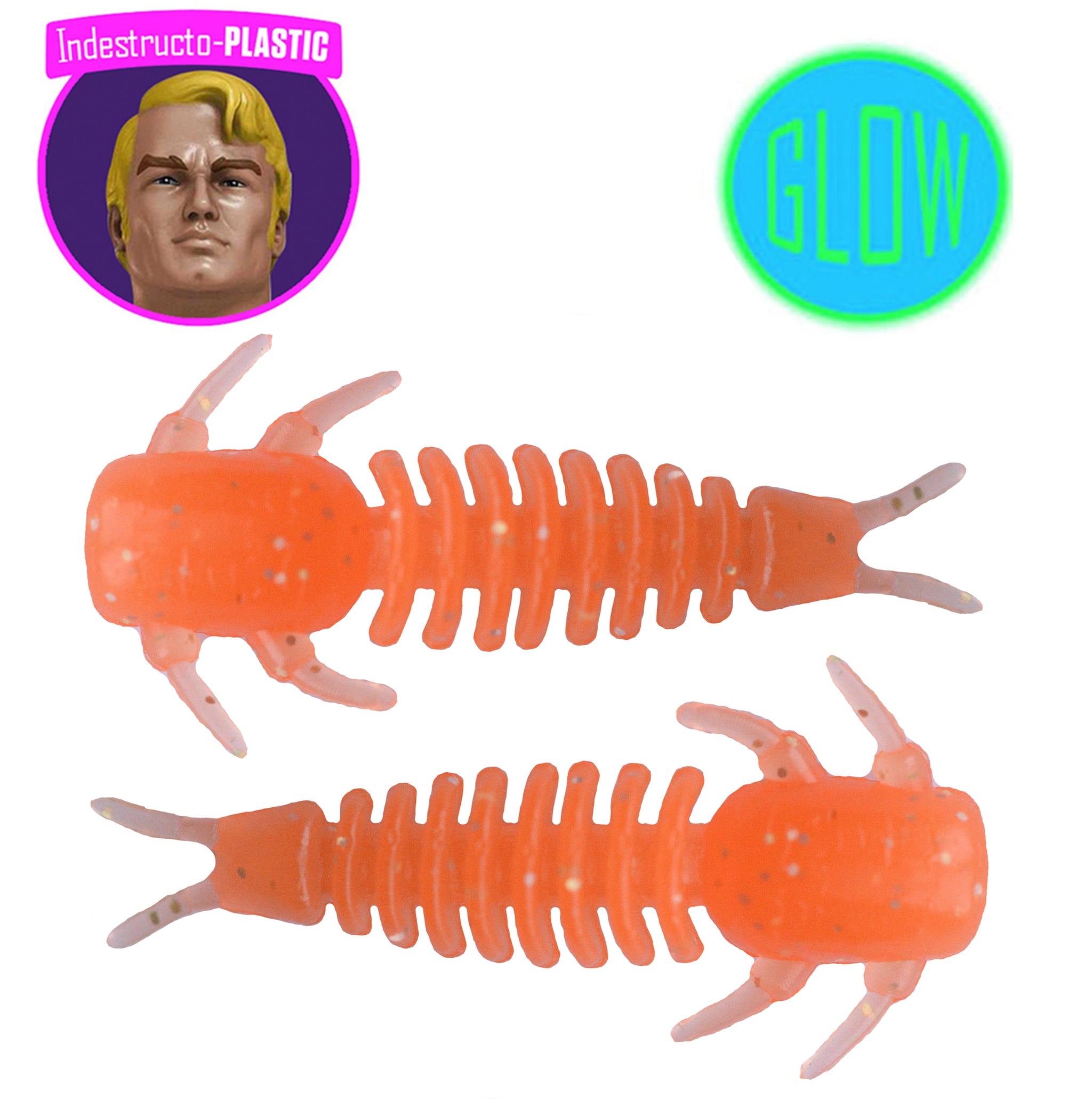 1" IndestructoLARVA (25mm) – Fish Frostbite USA